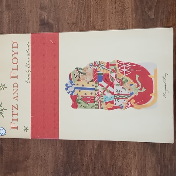 Fitz and Floyd | Holiday | Fitz And Floyd Candy Cane Santa Elongated ...